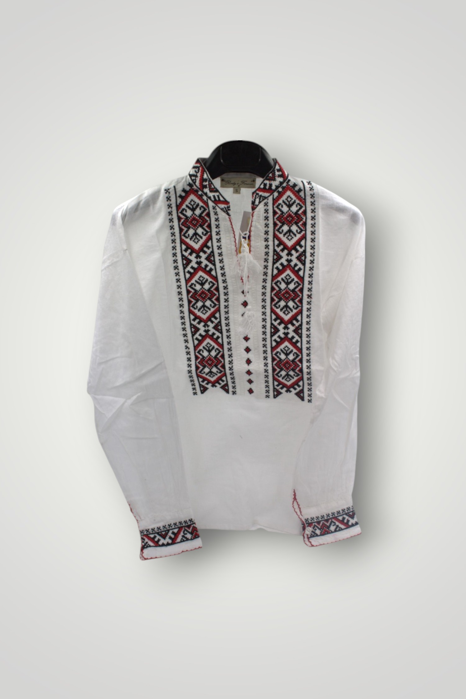 IE TRADITIONALA BARBATI NEAGRA CU ROSIE - DIFERITE MOTIVE - L&A ...